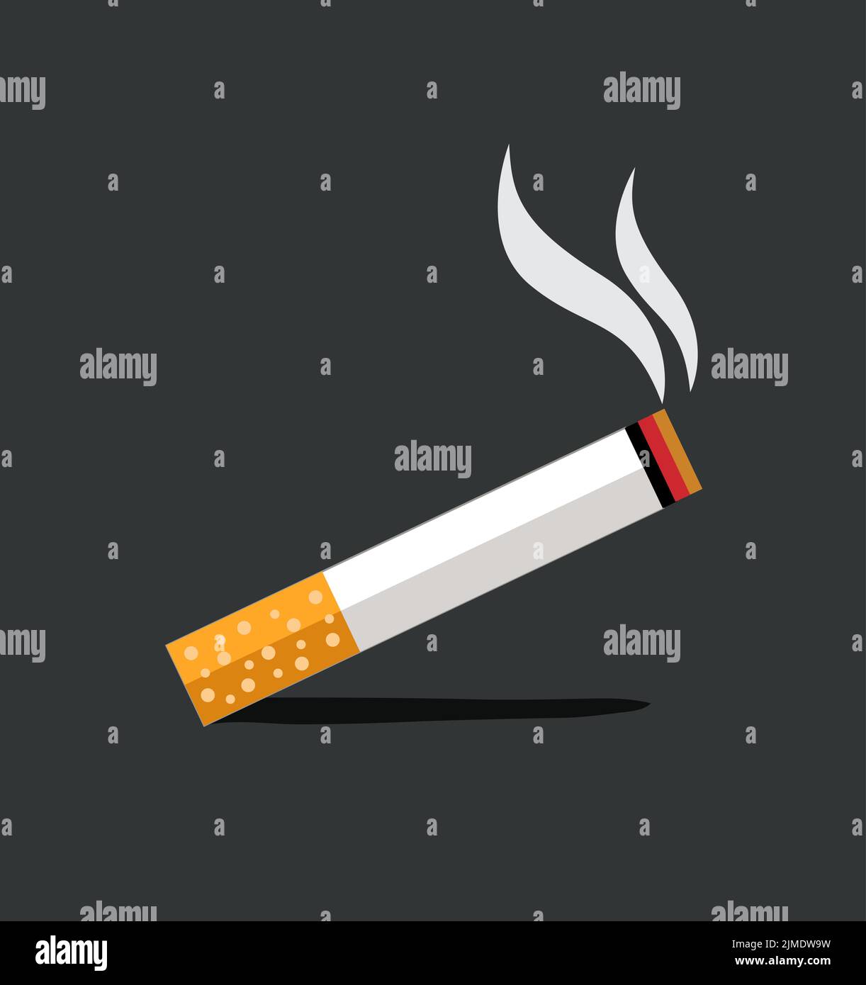 Smoking Sign vector illustration Stock Vector Image & Art - Alamy