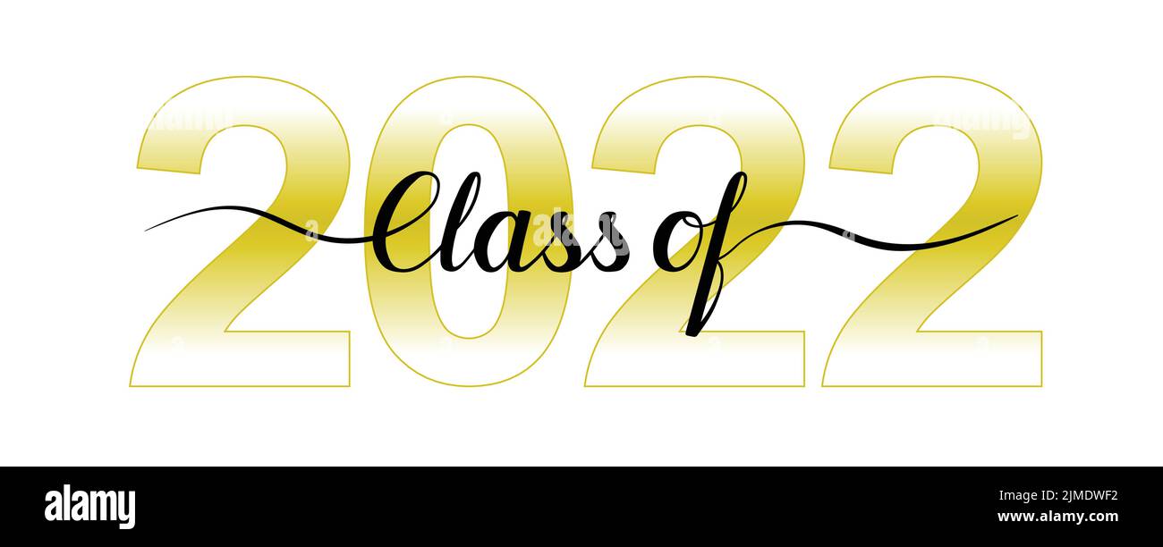 Banner for the Class of 2022 graduation class. Congratulations on ...