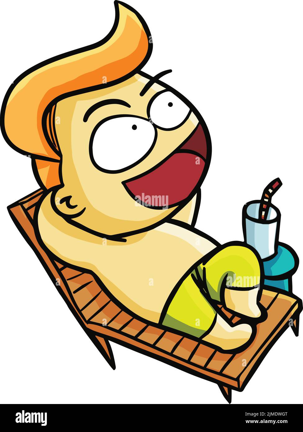 Resting sunbathing Cut Out Stock Images & Pictures - Alamy