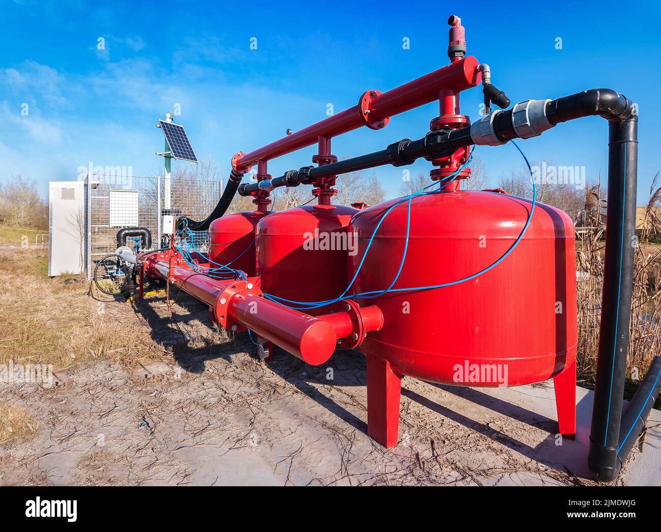 Solar pumping system hi-res stock photography and images - Alamy