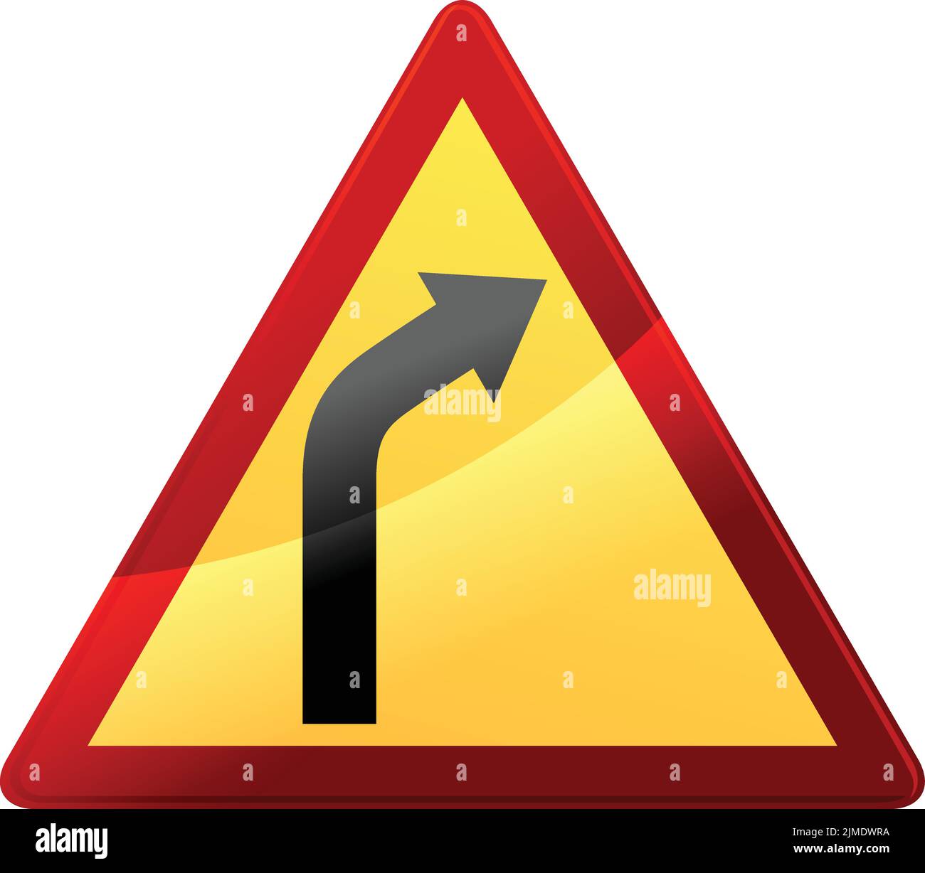 Curve right hi-res stock photography and images - Alamy