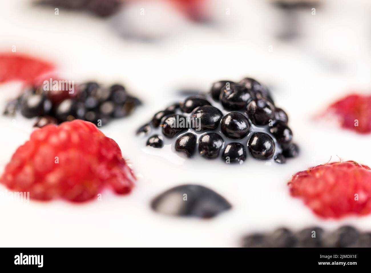 Fresh blackberries raspberries in hi-res stock photography and images ...