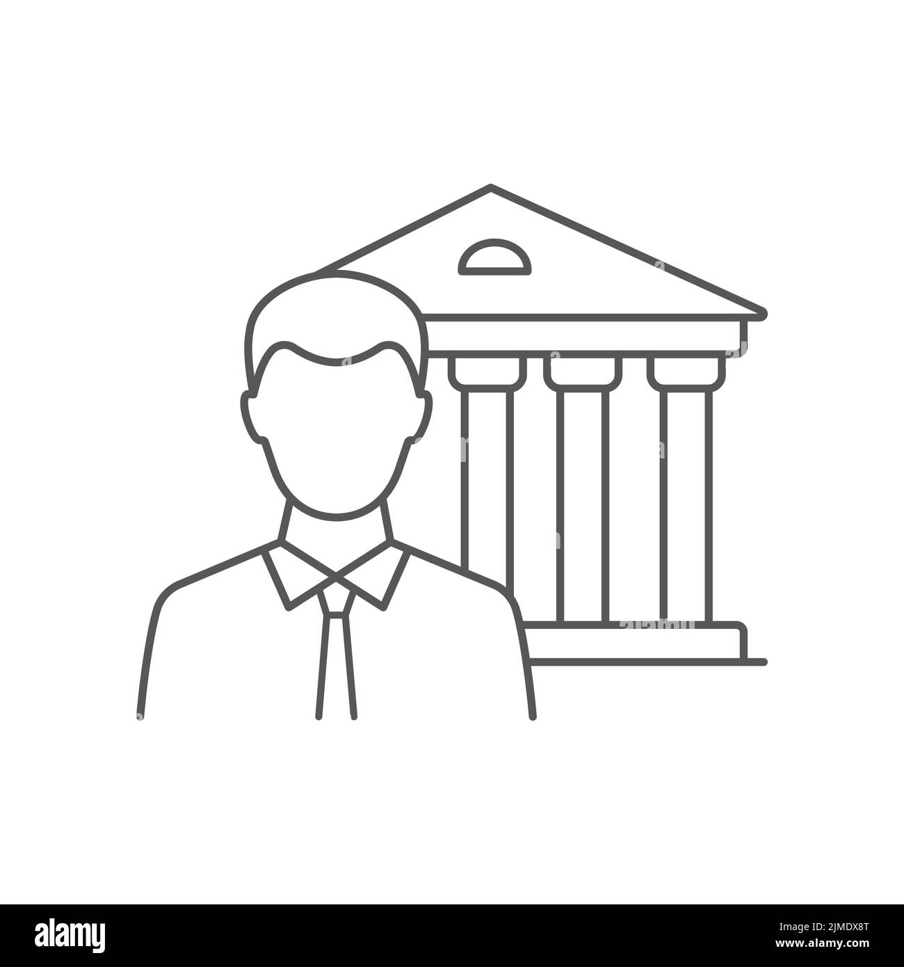 Museum curator male icon. Museum curator male icon Stock Vector Image ...