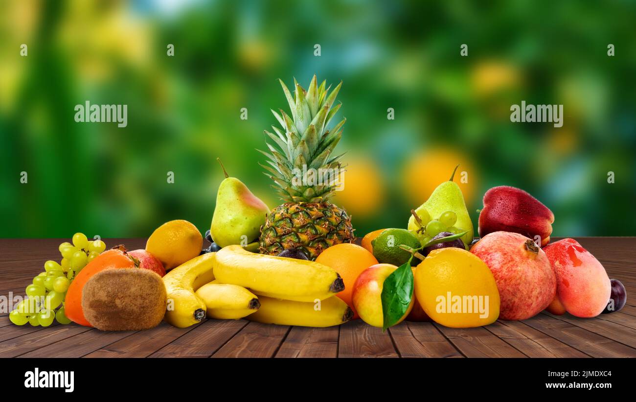 Composition with fruits hi-res stock photography and images - Alamy