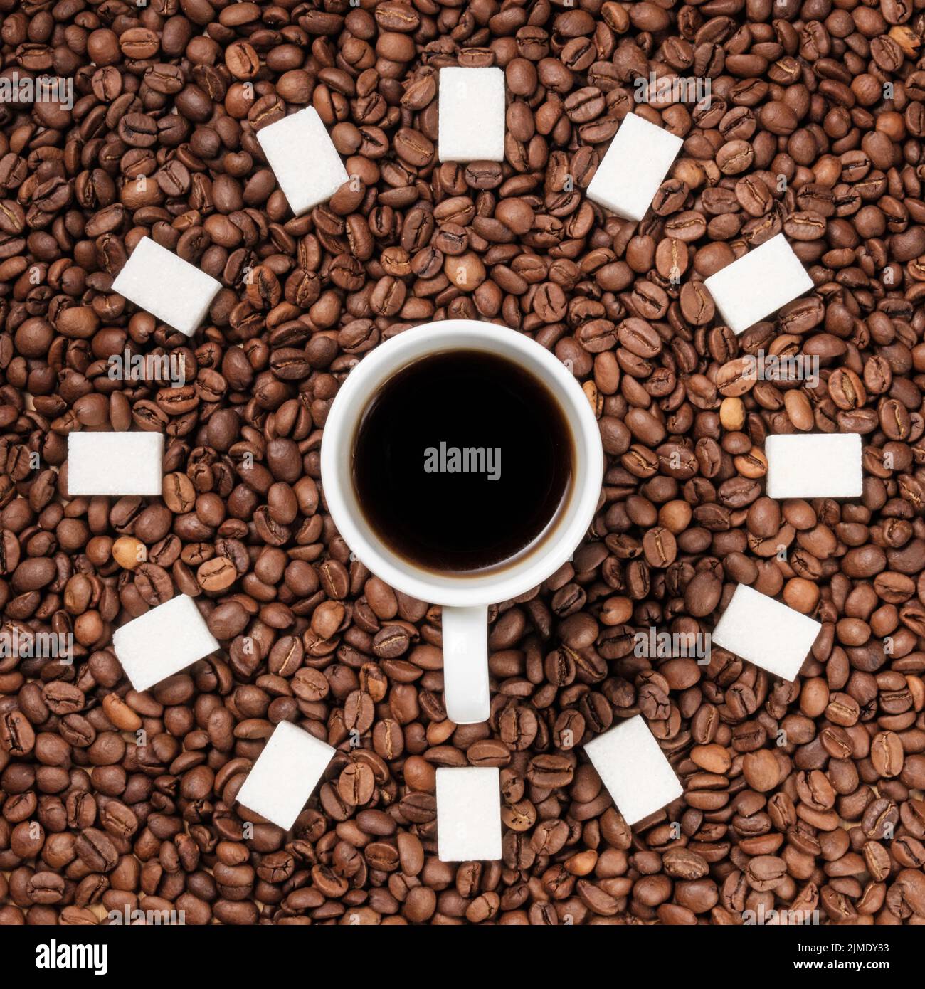 The coffee clock shows six o'clock Stock Photo - Alamy The coffee clock shows six o'clock Stock Photo - Alamy