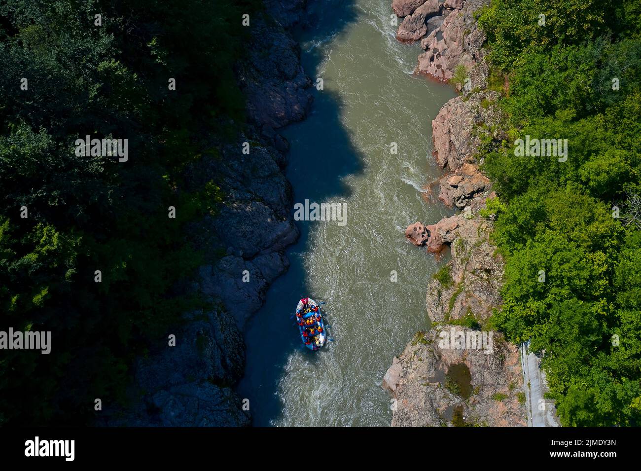Koprulu canyon rafting hi-res stock photography and images - Alamy