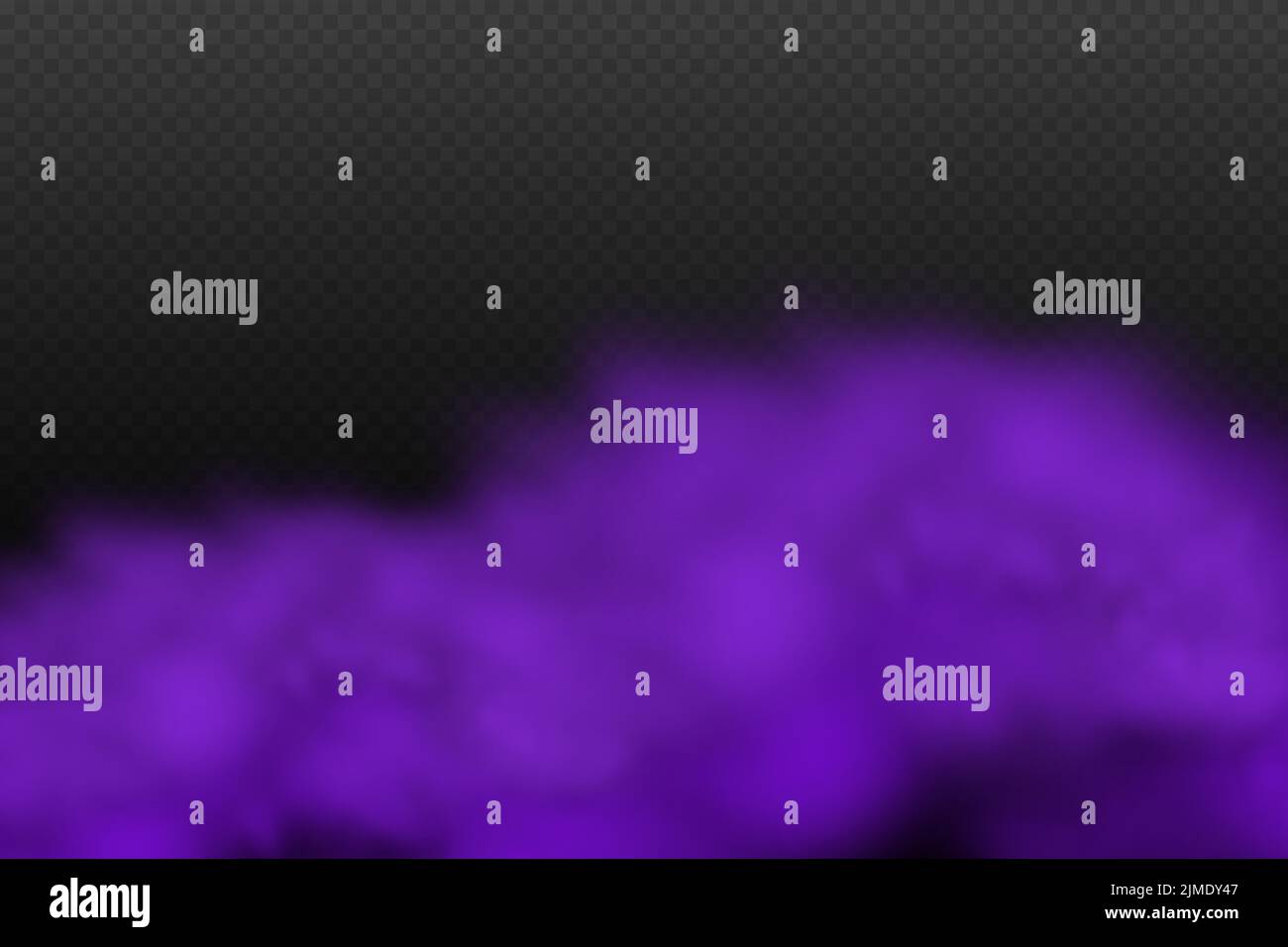 Purple poisonous gas, dust and smoke effect.Realistic scary mystical ...