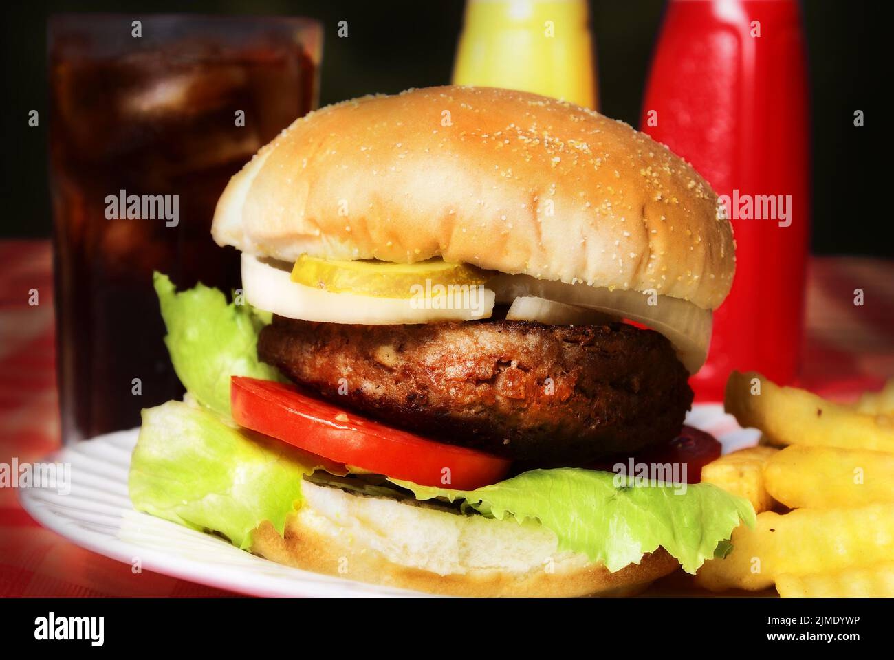 Fries meal hi-res stock photography and images - Alamy