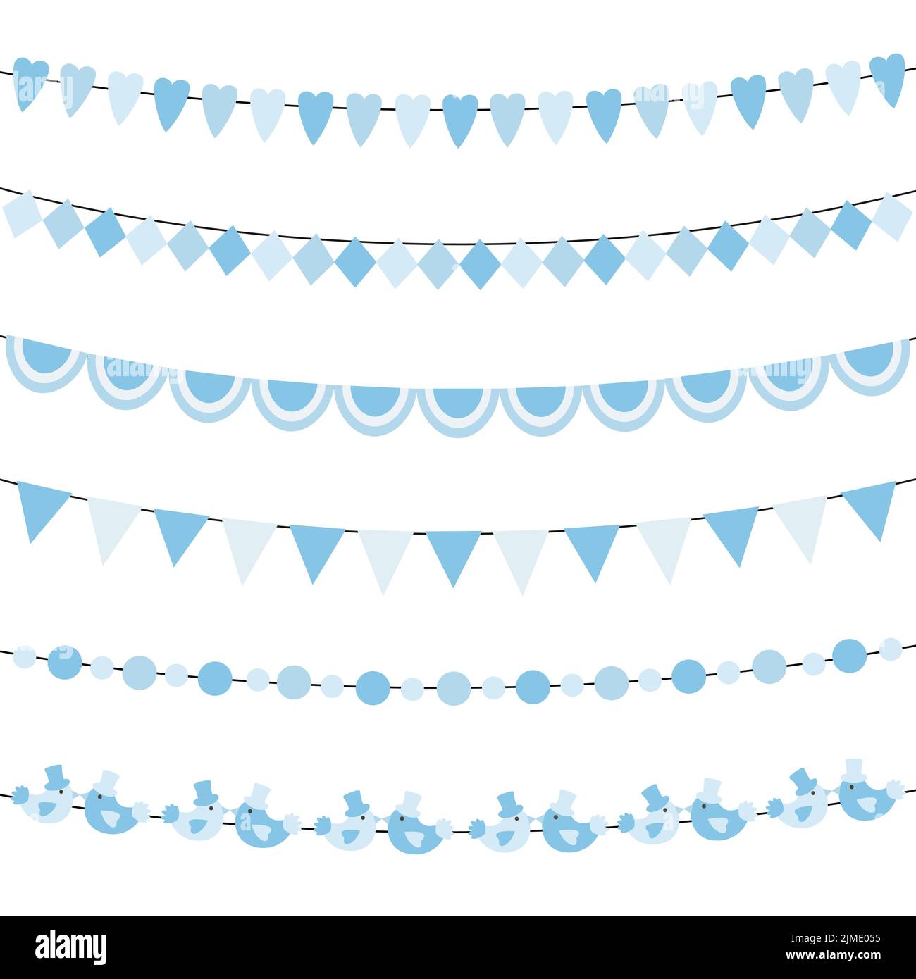 Oktoberfest set of flags, bunting, garland Stock Vector Image & Art - Alamy