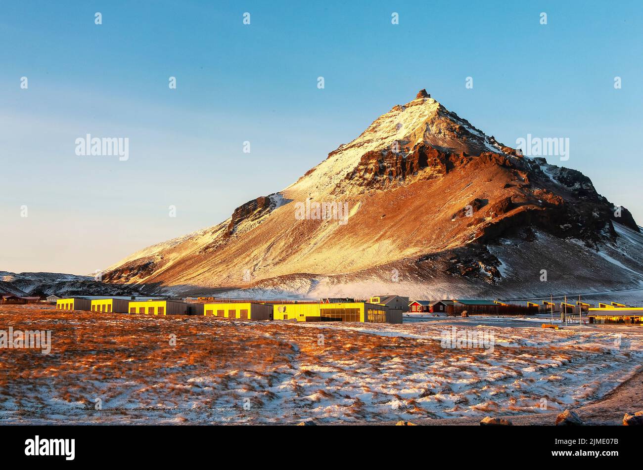Landscape in the Region of Arnarstapi, Snaefellsness Peninsula, Iceland ...