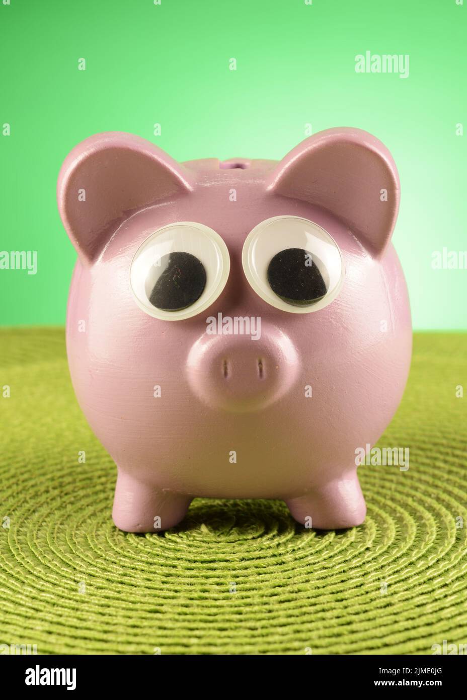 Funny Piggy Bank Stock Photo - Alamy