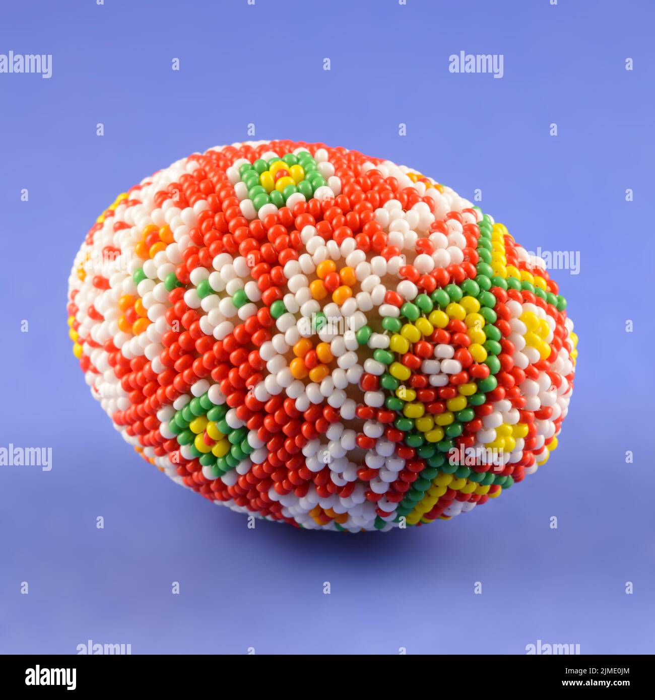 Bead Work on Egg Stock Photo - Alamy