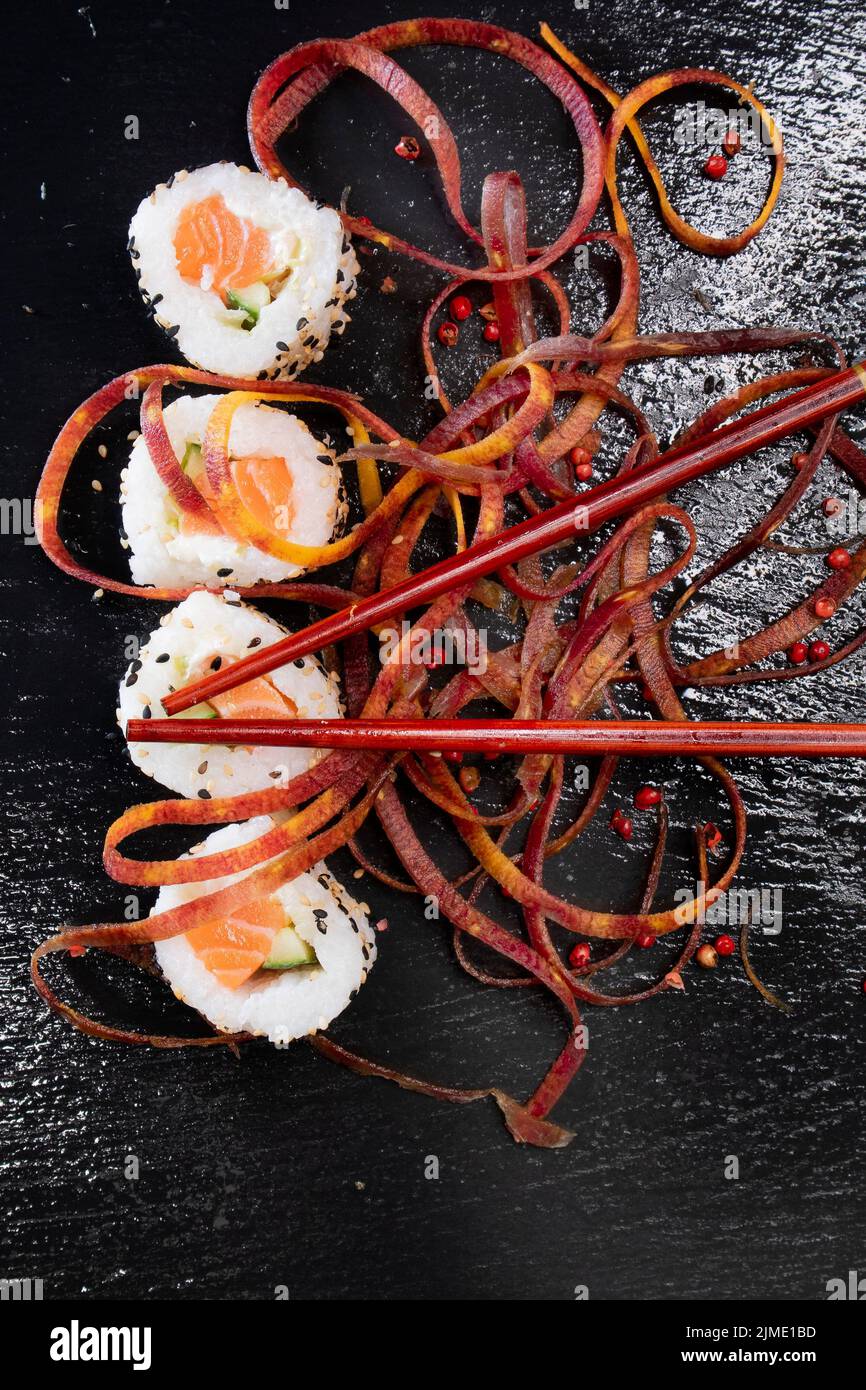 White sushi rice hi-res stock photography and images - Alamy