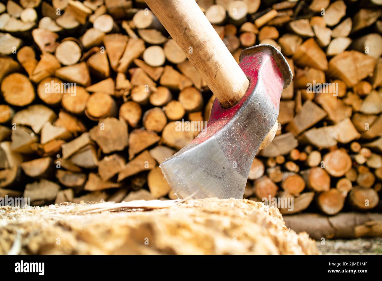 Small pile of wood Stock Photo - Alamy