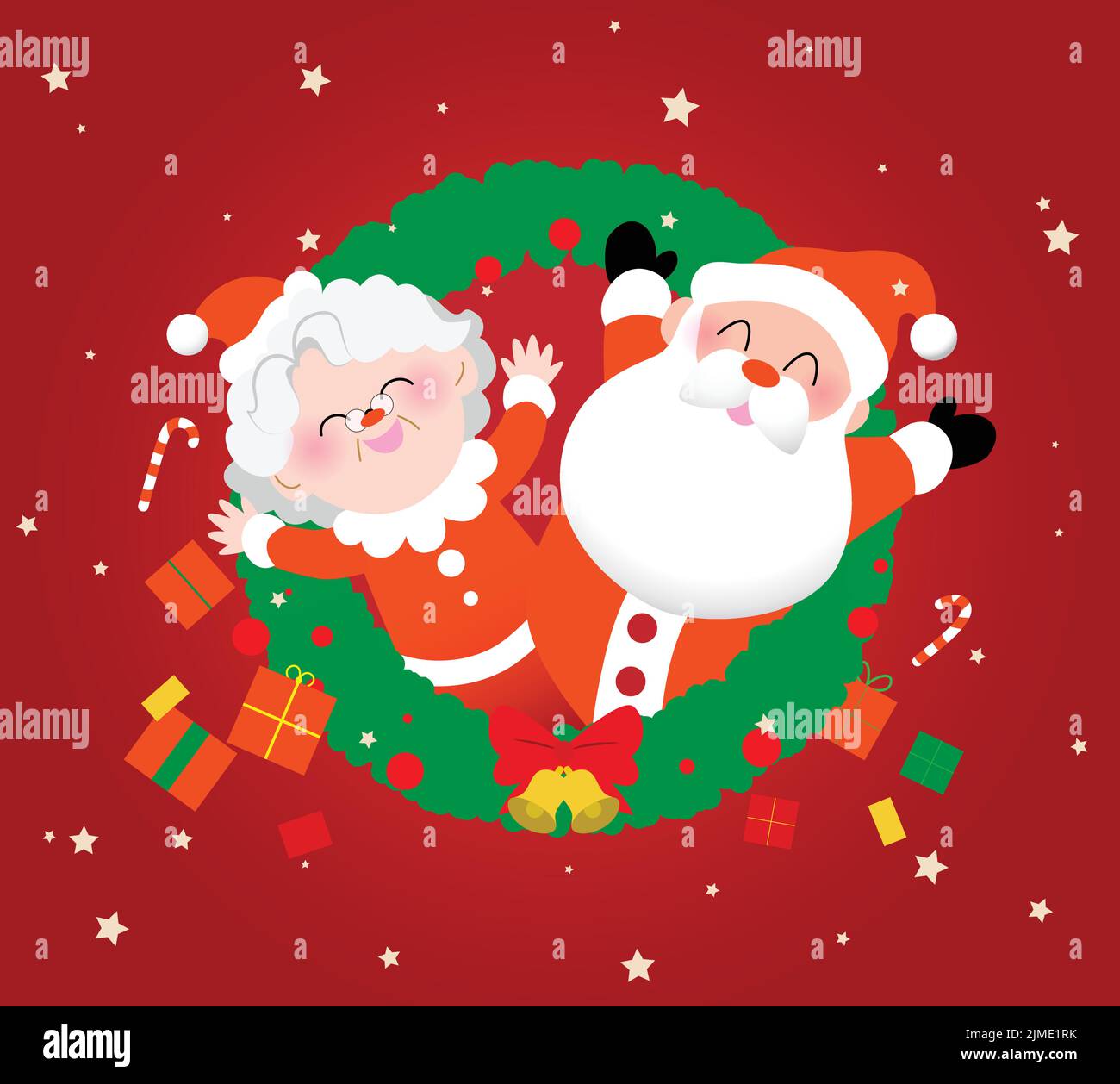 Mr and mrs claus hi-res stock photography and images - Alamy