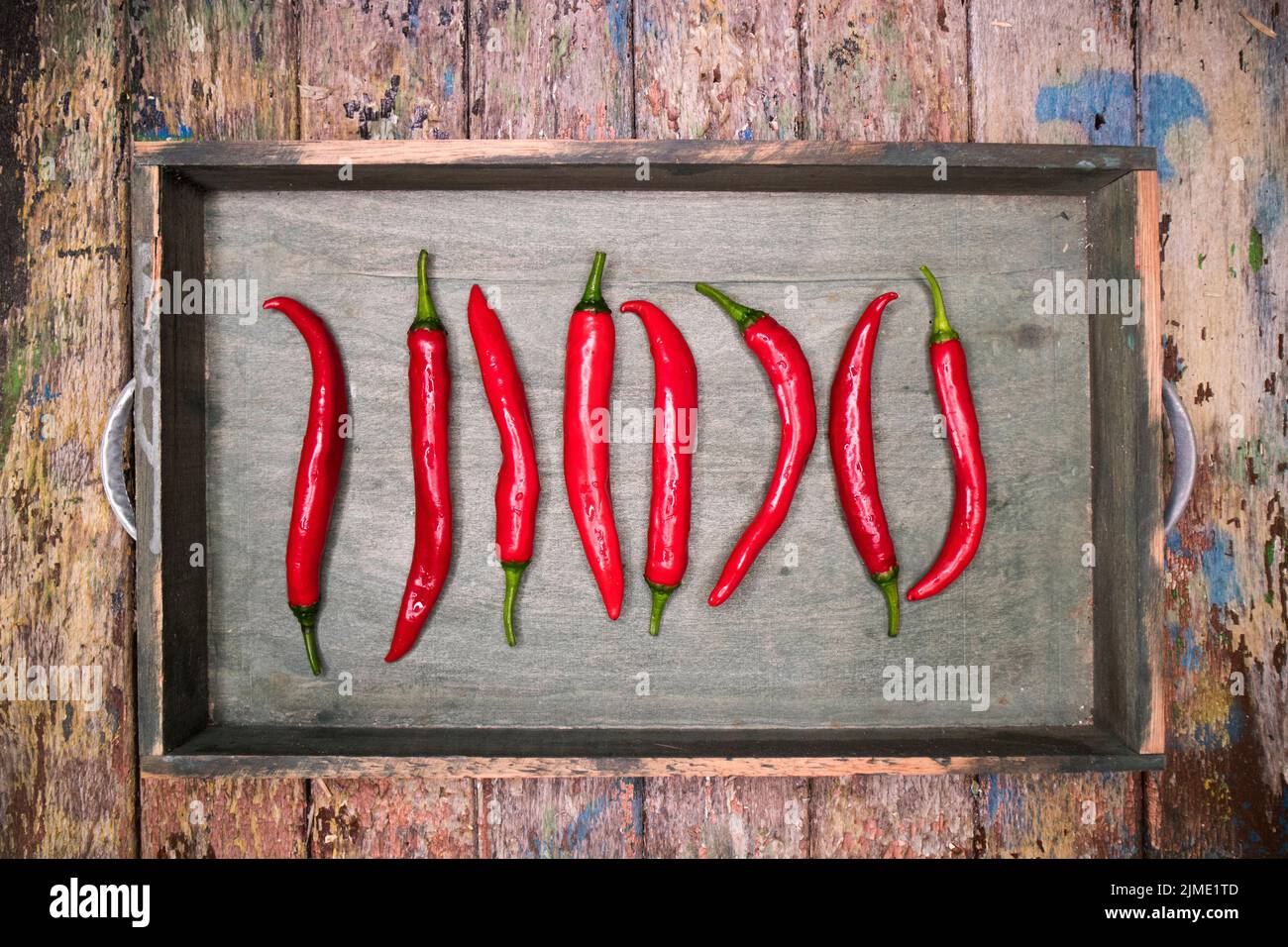 Spicy Red Chili Pepper Stock Photo - Alamy