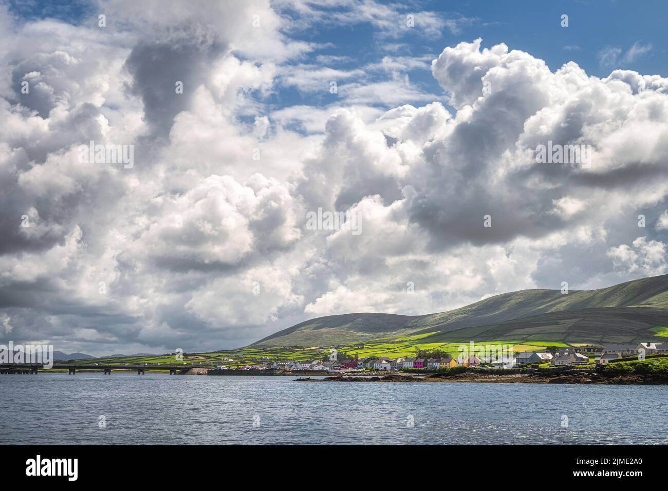 Beautiful Portmagee village Ring of Kerry, Ireland Stock Photo - Alamy