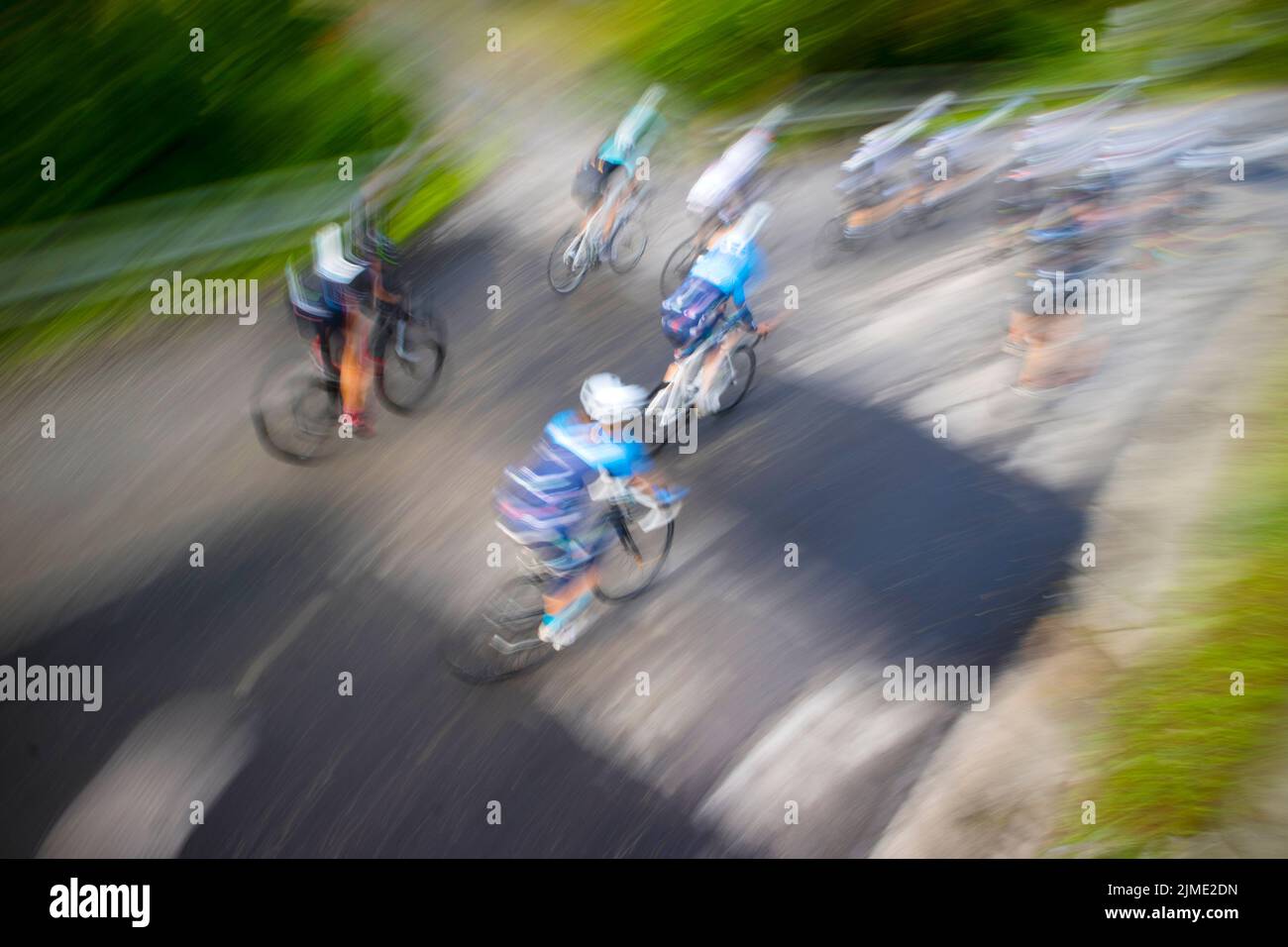 Road cycling race Stock Photo - Alamy