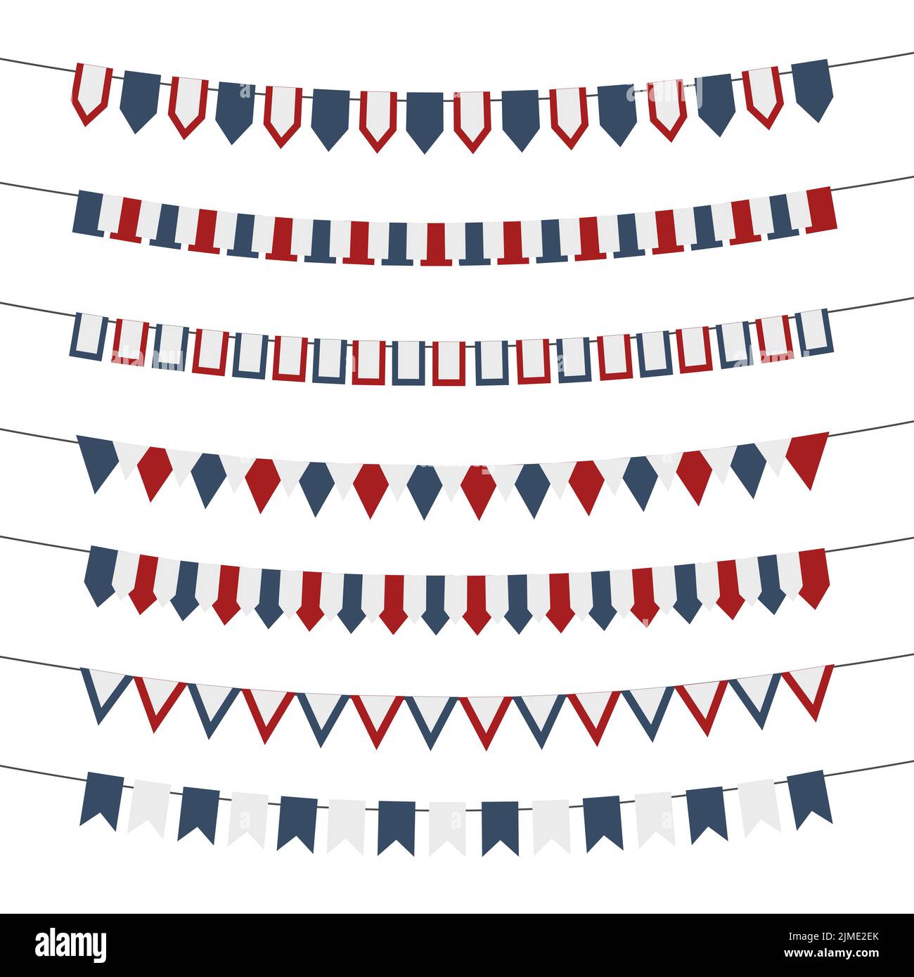 American banners Cut Out Stock Images & Pictures - Alamy