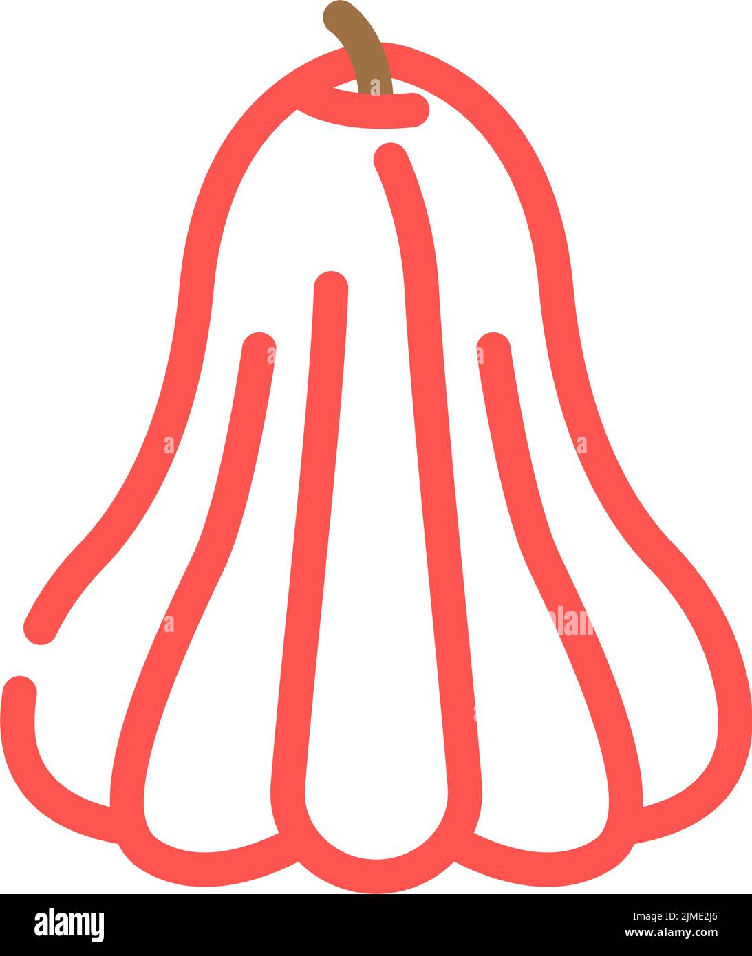 Apple half color line Cut Out Stock Images & Pictures - Alamy