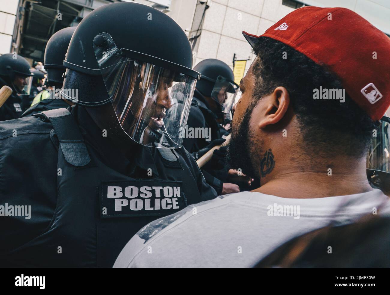 Boston police department hi-res stock photography and images - Alamy