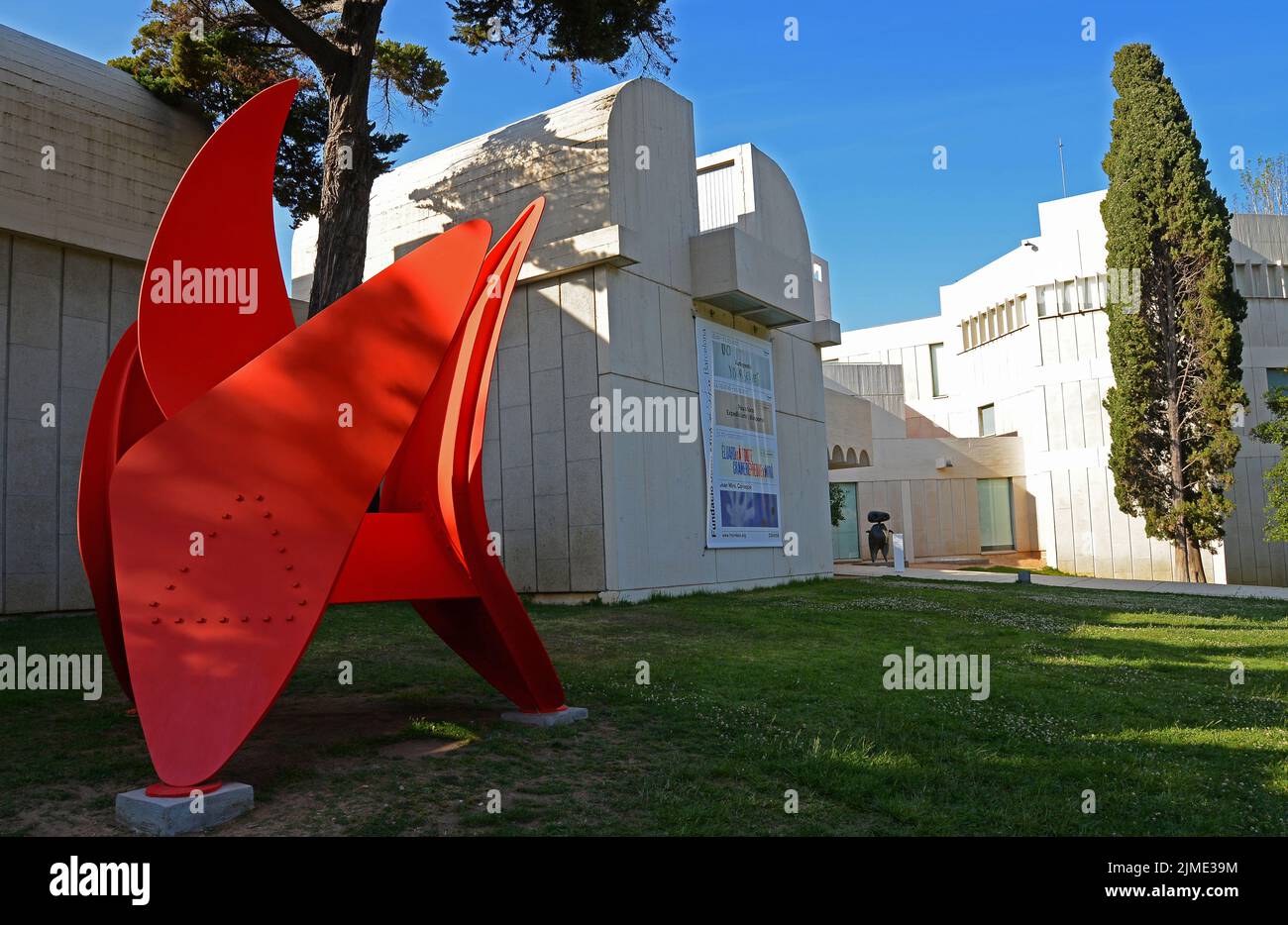 Joan Miro Foundation, Barcelona, Spain Stock Photo - Alamy