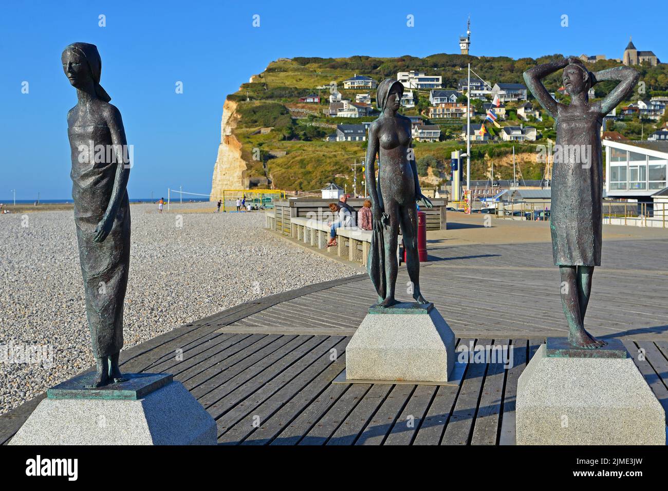 Views from Fecamp, Normandy Stock Photo - Alamy