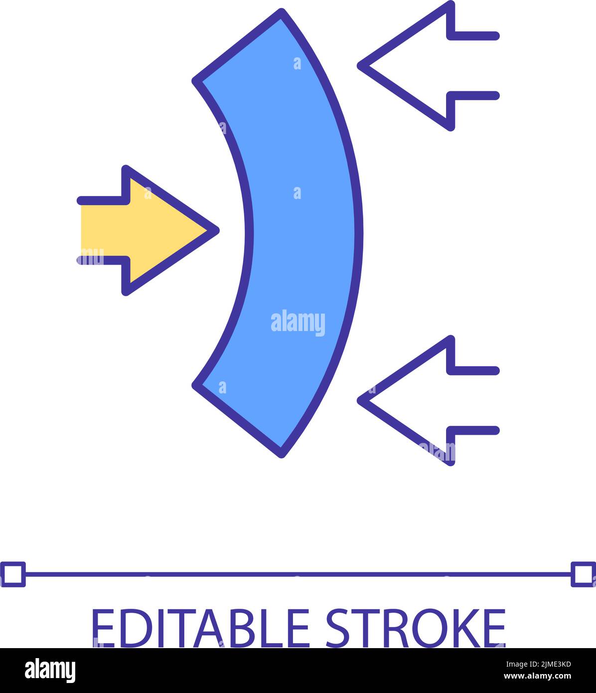 Improve flexibility RGB color icon Stock Vector Image & Art - Alamy