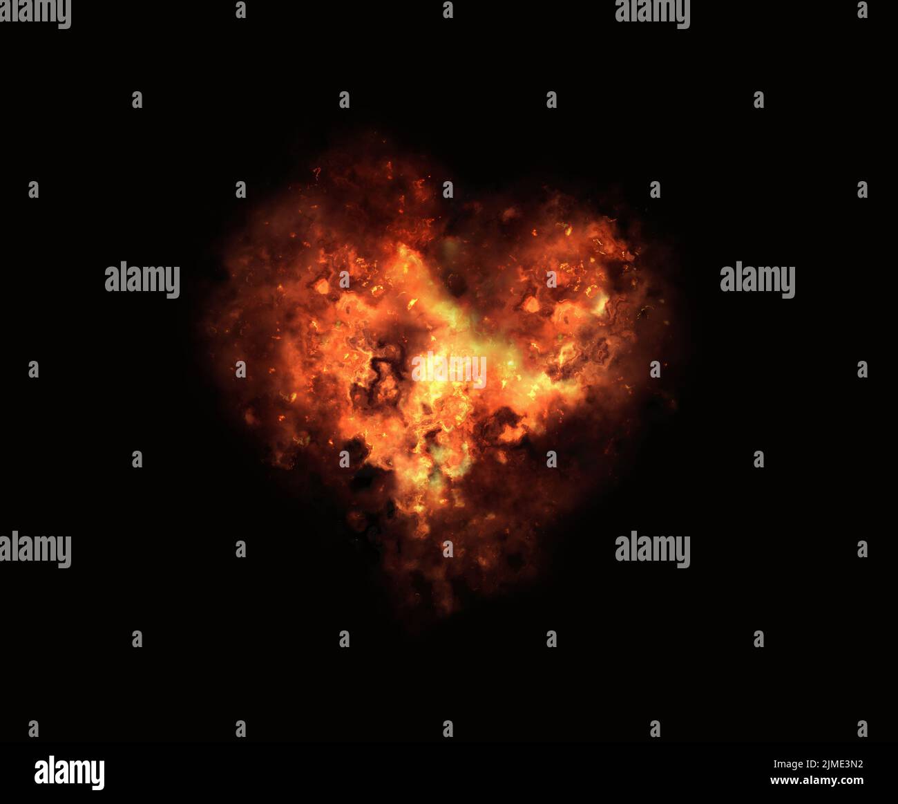 Bright explosion flash on a black backgrounds. fire burst Stock Photo ...