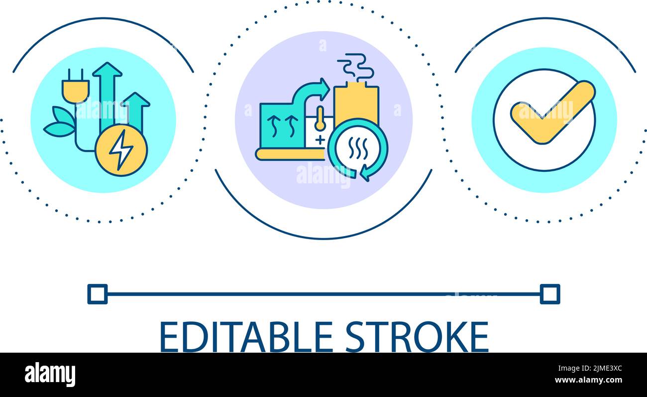 Power station loop concept icon Stock Vector Image & Art - Alamy Power station loop concept icon Stock Vector Image & Art - Alamy