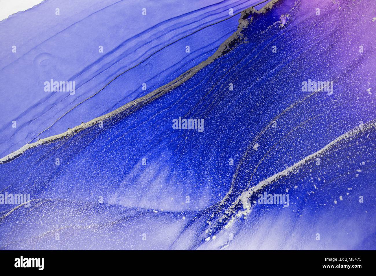 Closeup of the painting. Colorful abstract Ink painting background ...