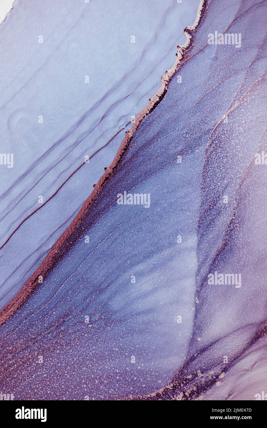 Abstract. Ink, paint,. Closeup of the painting. Colorful abstract ...