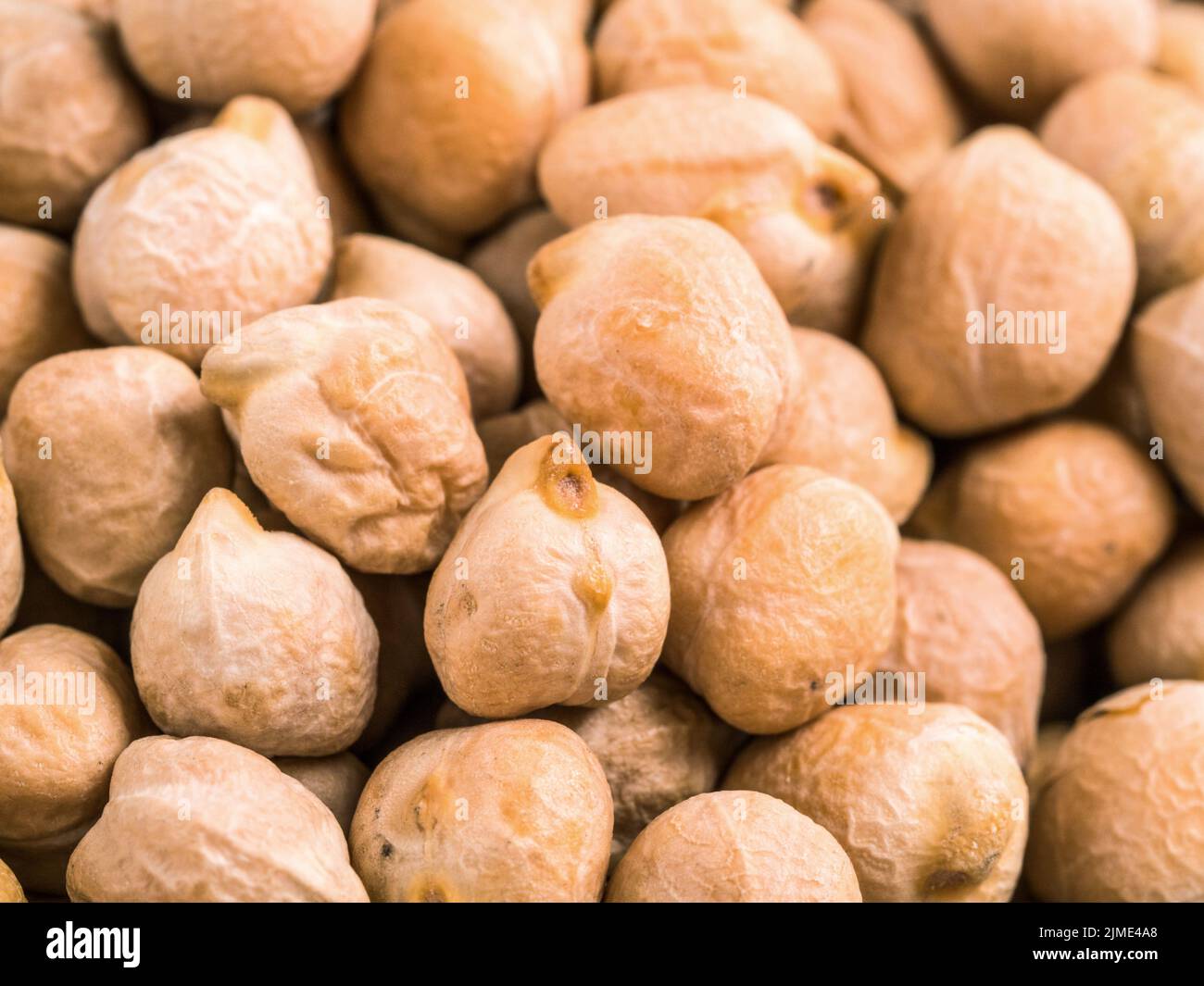 Raw chickpea close up Stock Photo - Alamy