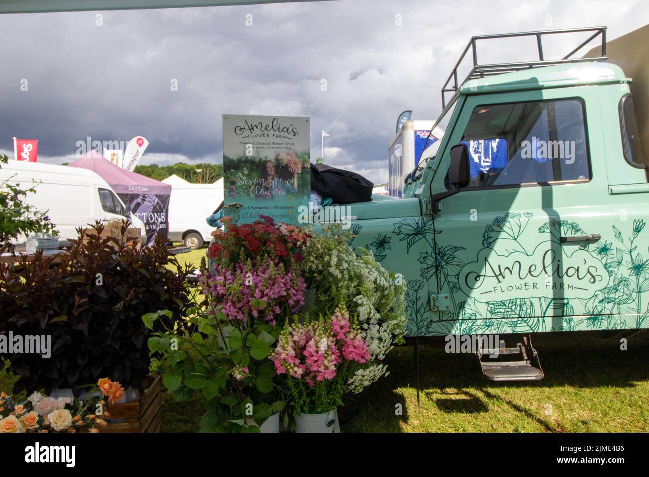 Devon flower trade hi-res stock photography and images - Alamy