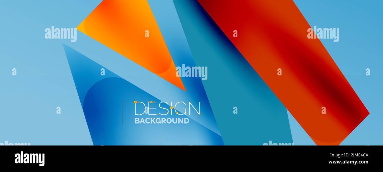 Background color abstract overlapping lines. Minimal composition vector illustration for ...