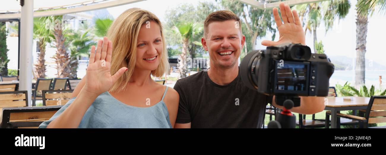 Influencer happy hi-res stock photography and images - Alamy