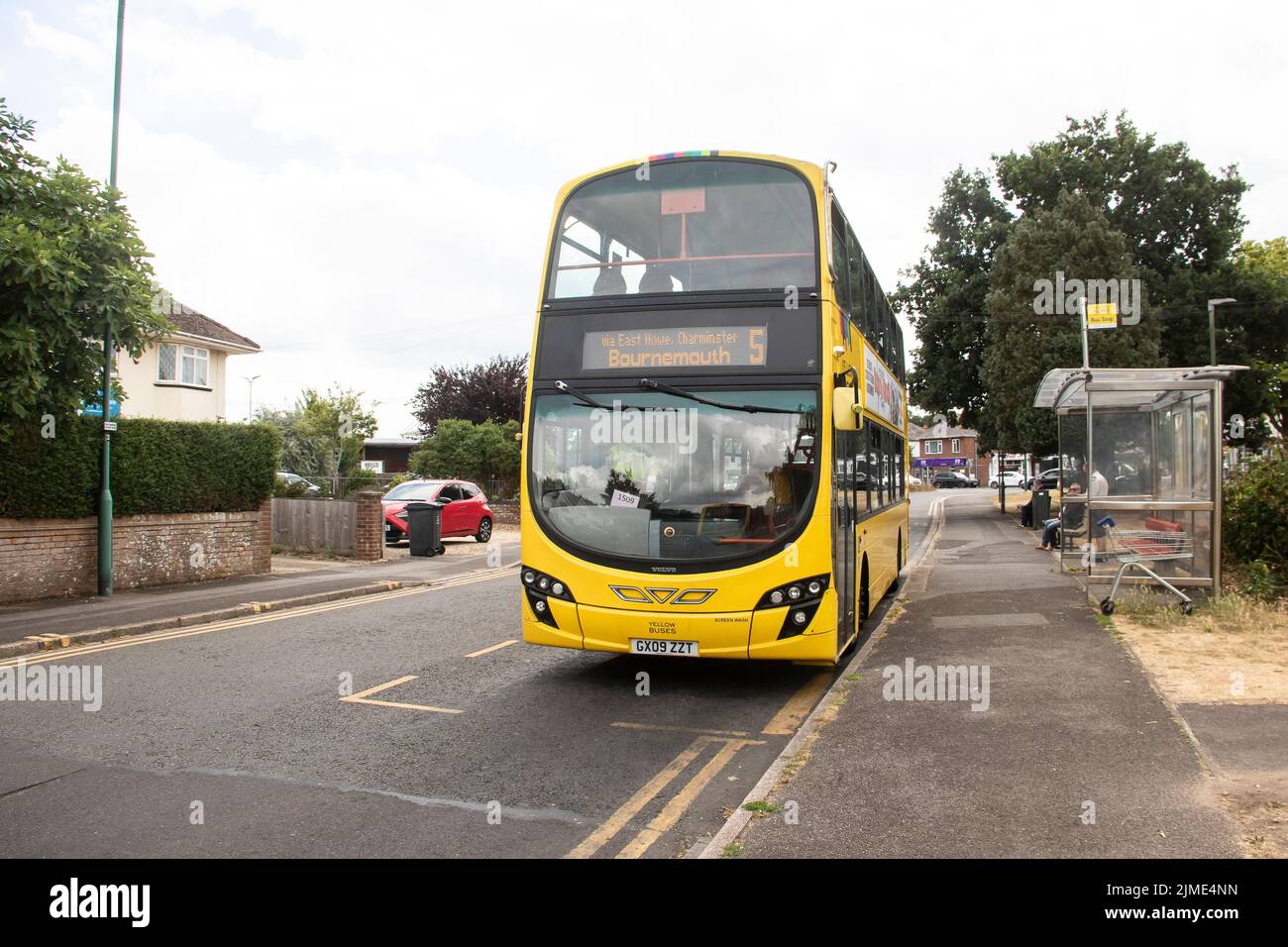 Yellow buses bournemouth last day of service hi-res stock photography ...