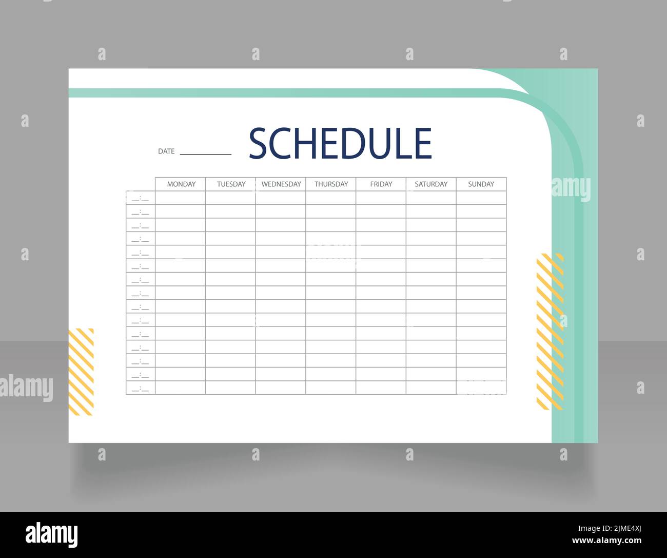 School scheduling Stock Vector Images - Alamy