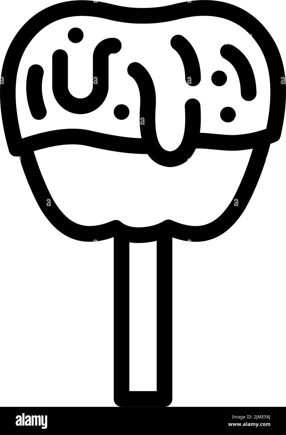 Half chocolate Black and White Stock Photos & Images - Alamy