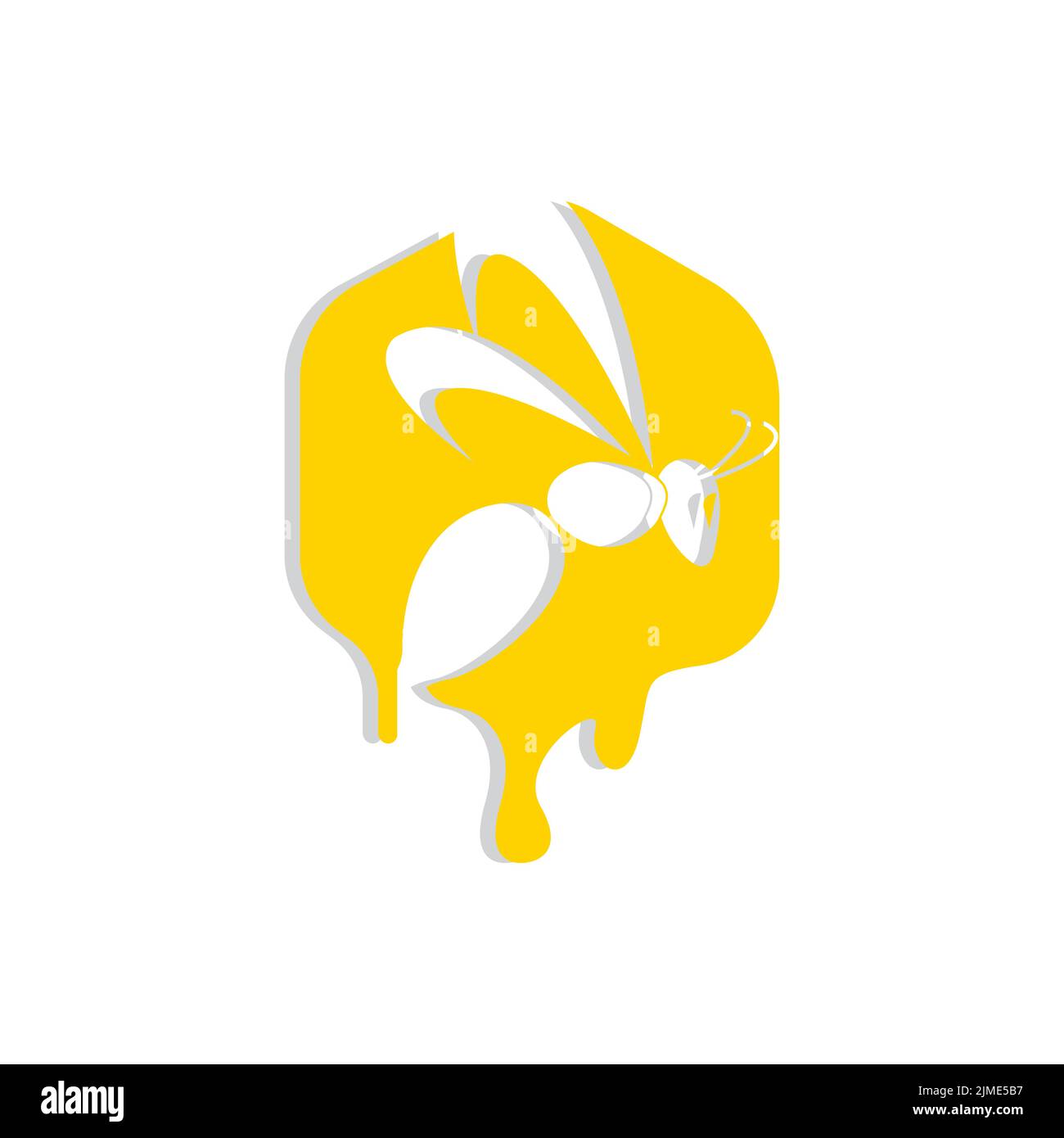 Honeycomb bees silhouette hi-res stock photography and images - Alamy