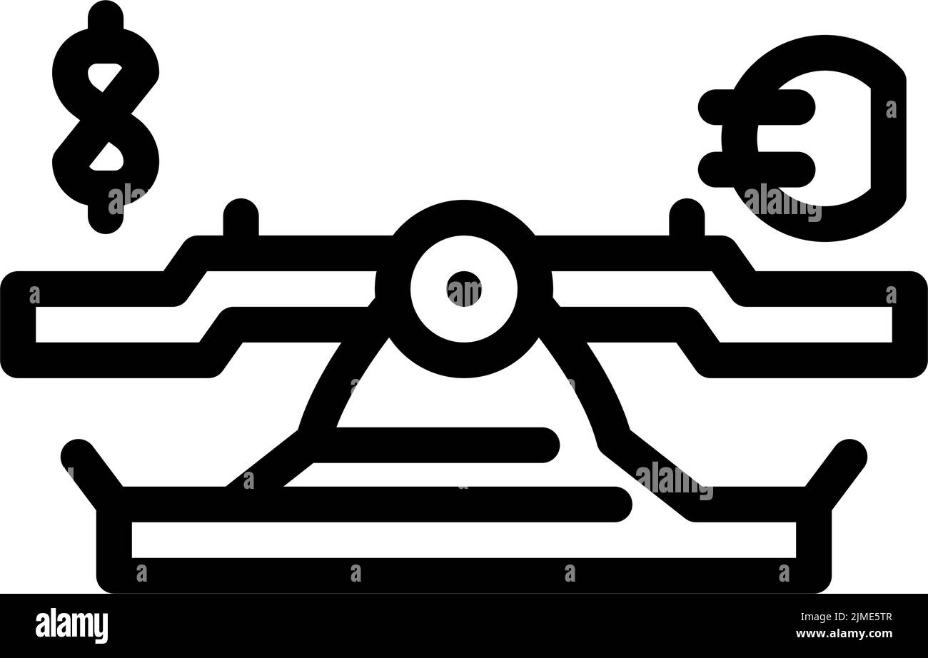 money protection line icon vector illustration Stock Vector Image & Art ...