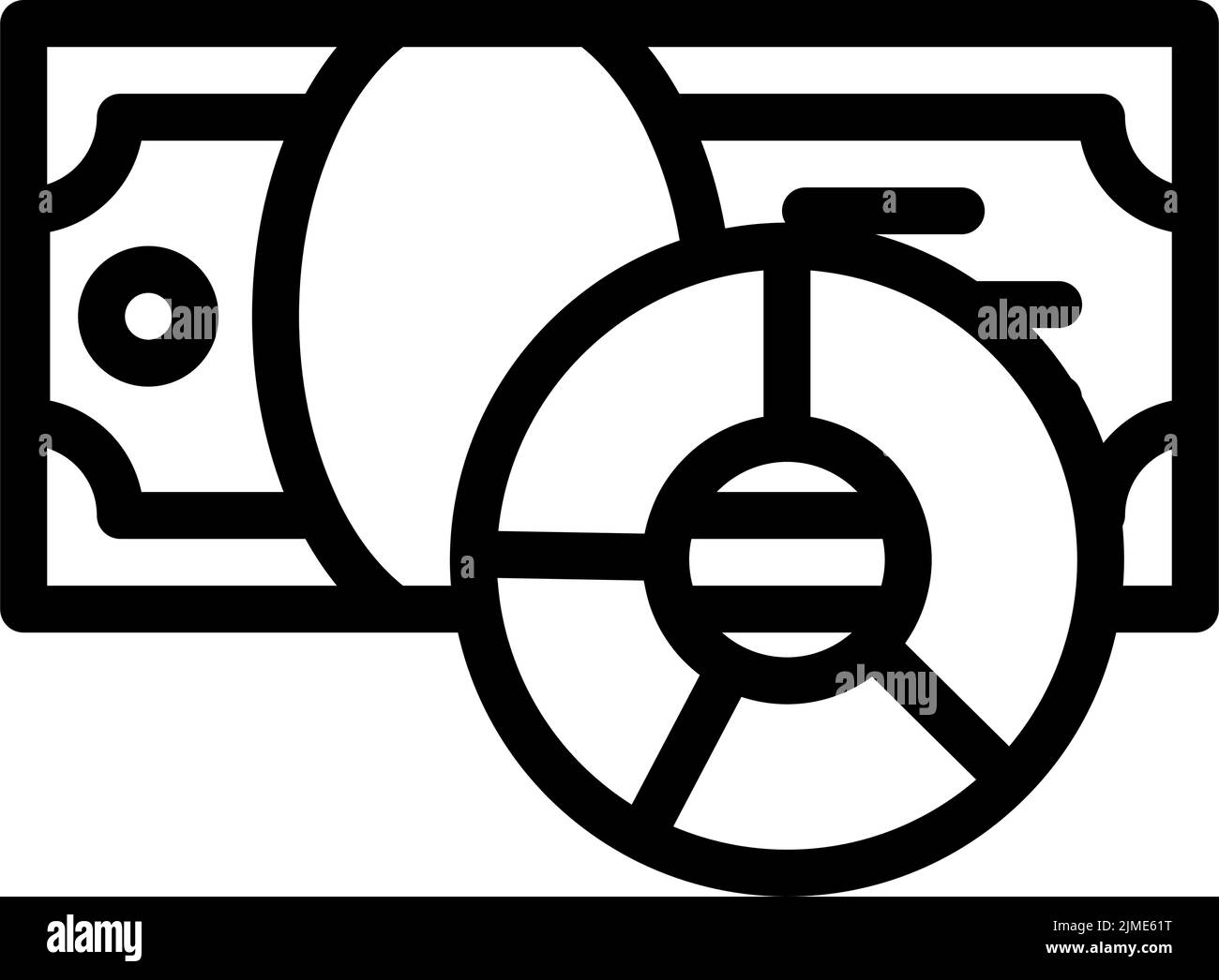 money control line icon vector illustration Stock Vector Image & Art ...