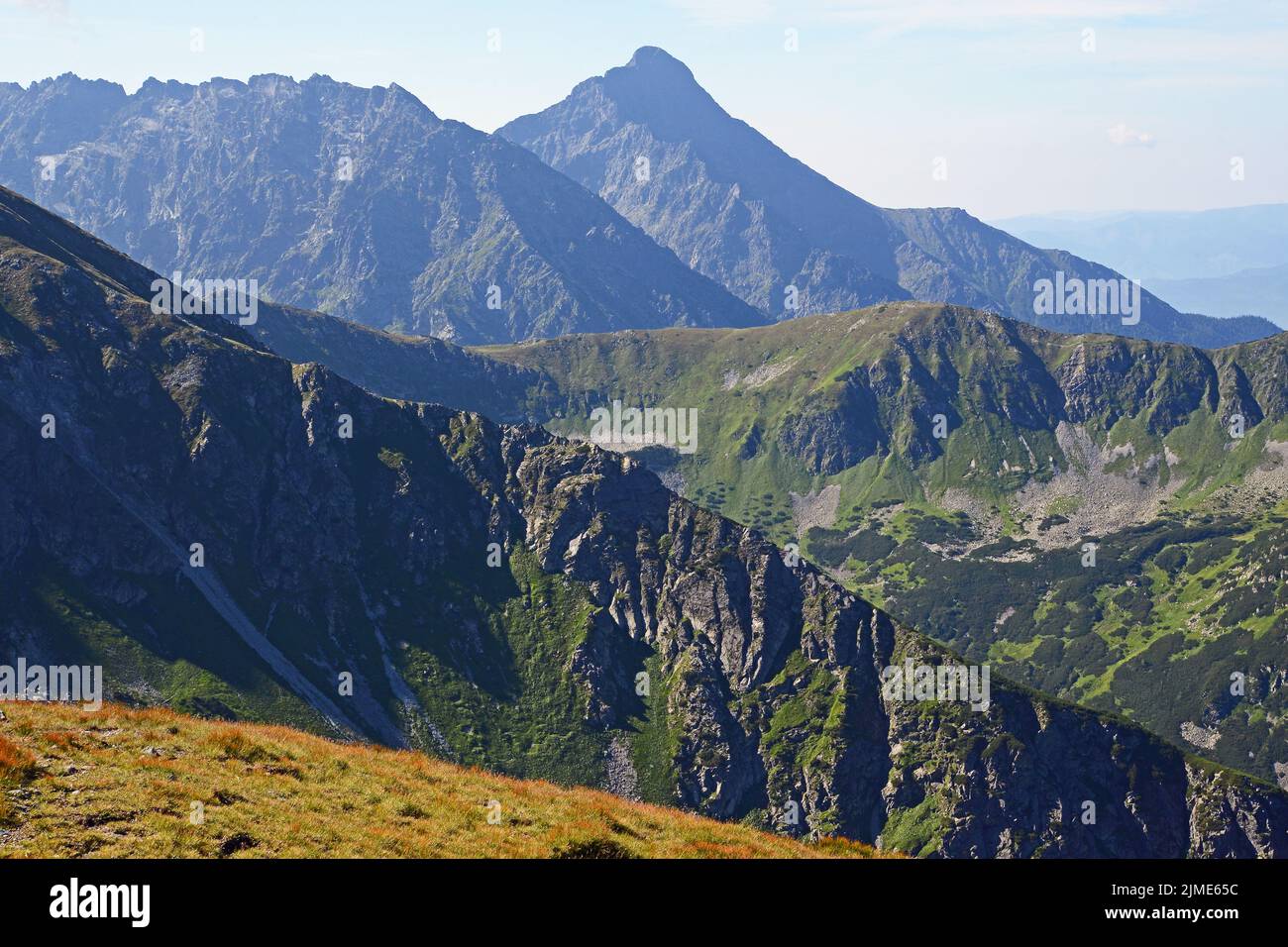 Kryvan in Slovakia seen from the trail to Swinica Stock Photo - Alamy