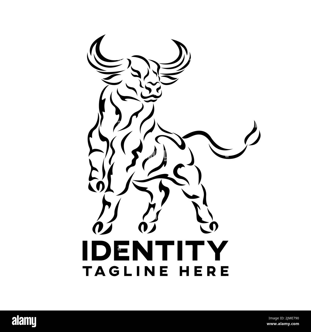 Bullfighting logo hi-res stock photography and images - Alamy