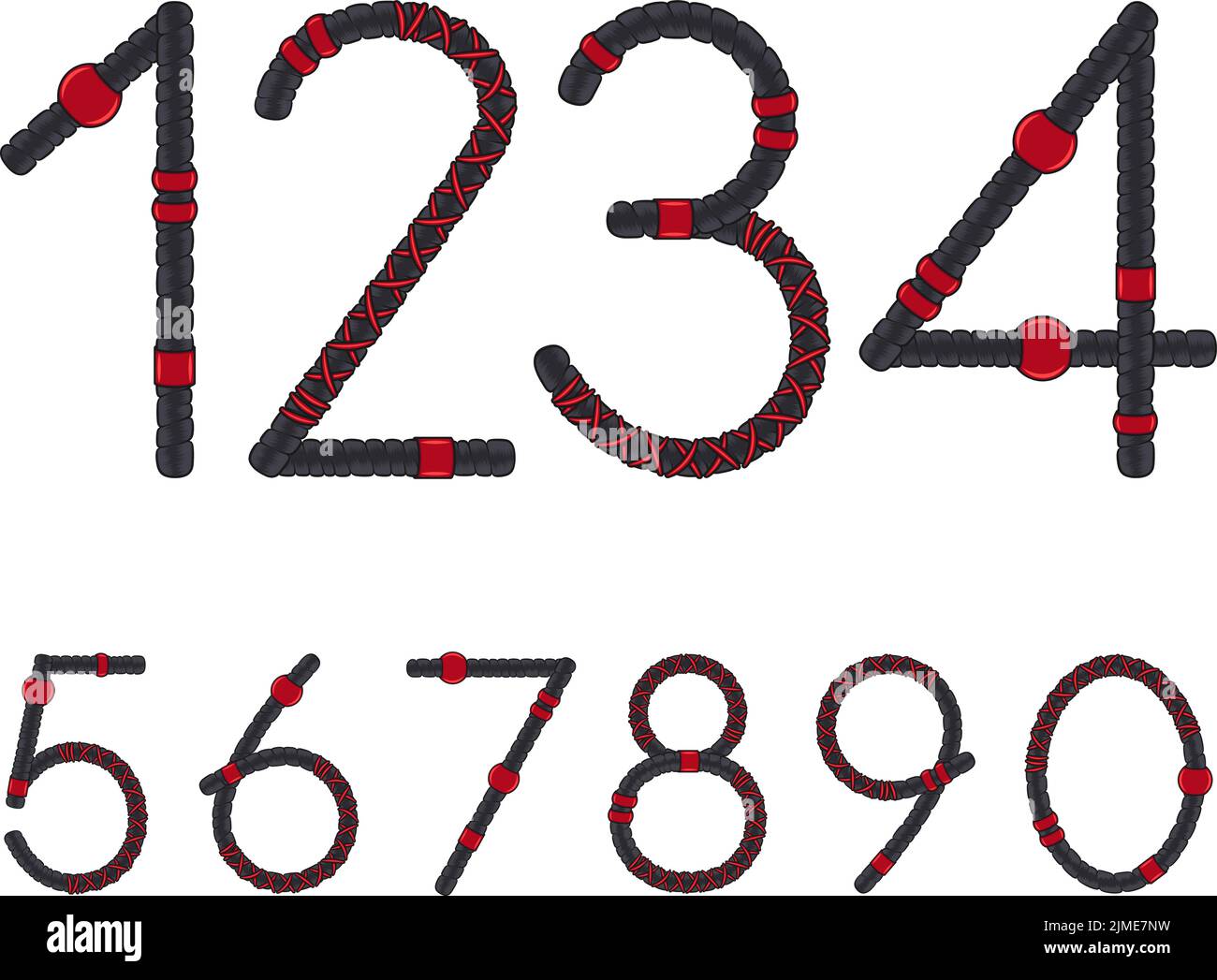 Bead objects Stock Vector Images - Alamy