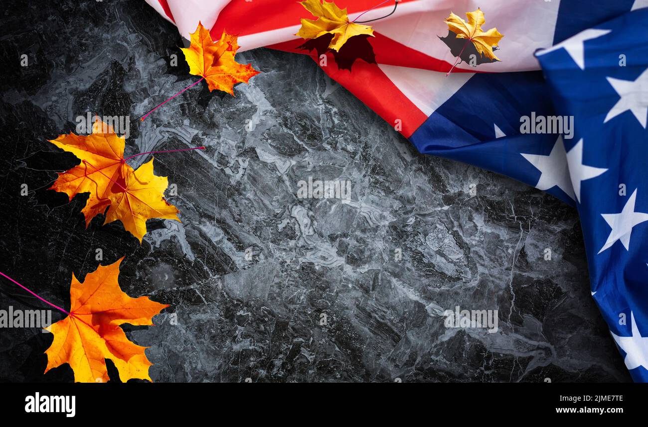 Oak leaf flag hi-res stock photography and images - Alamy