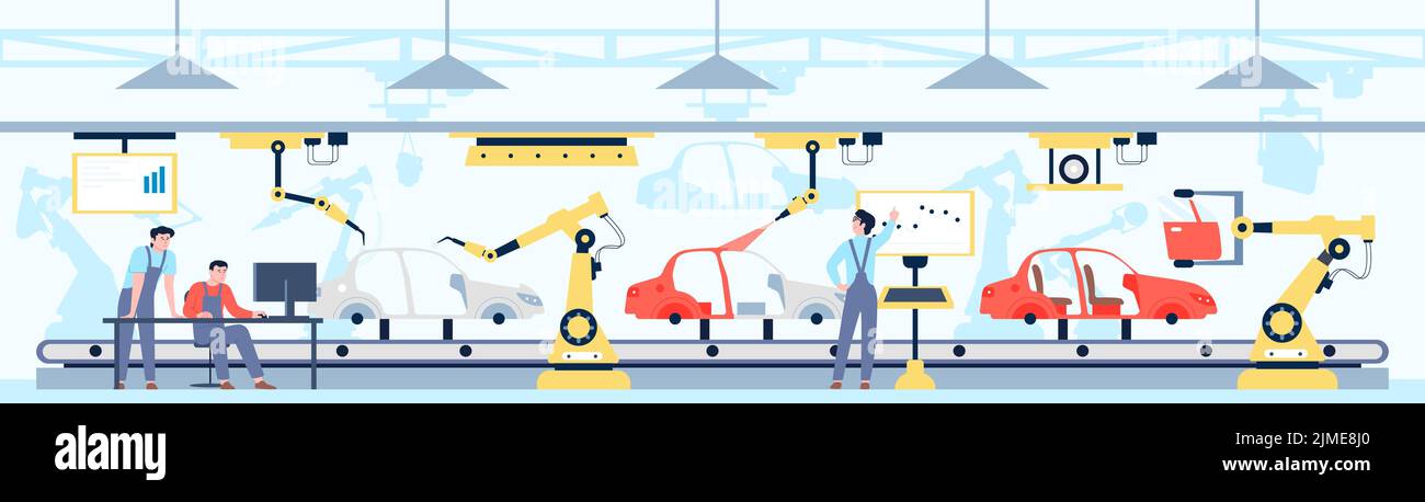 Car manufacturing process hi-res stock photography and images - Alamy