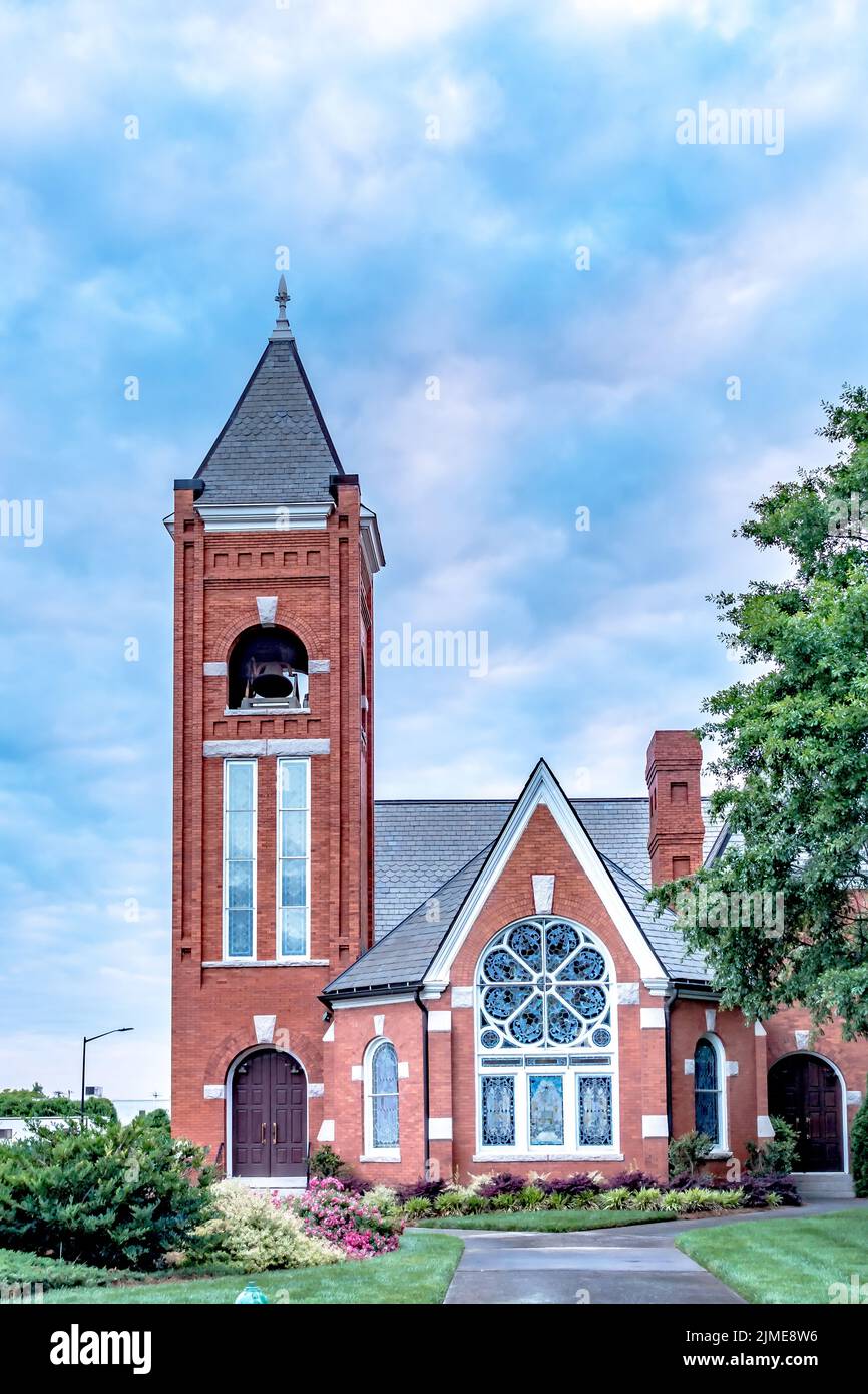 Rock hill south carolina downtown in the morning Stock Photo - Alamy