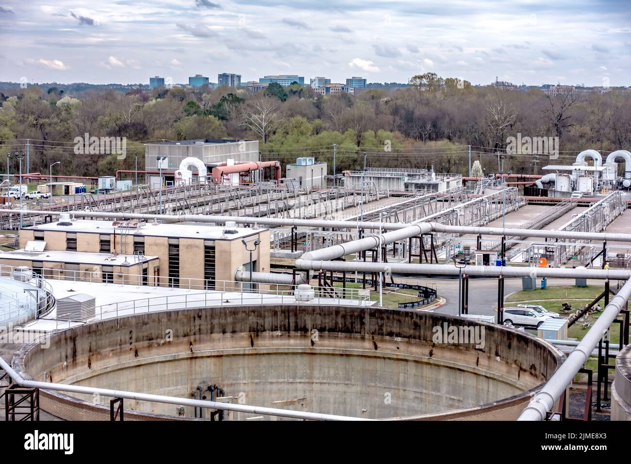 Wastewater treatment facility hi-res stock photography and images - Alamy