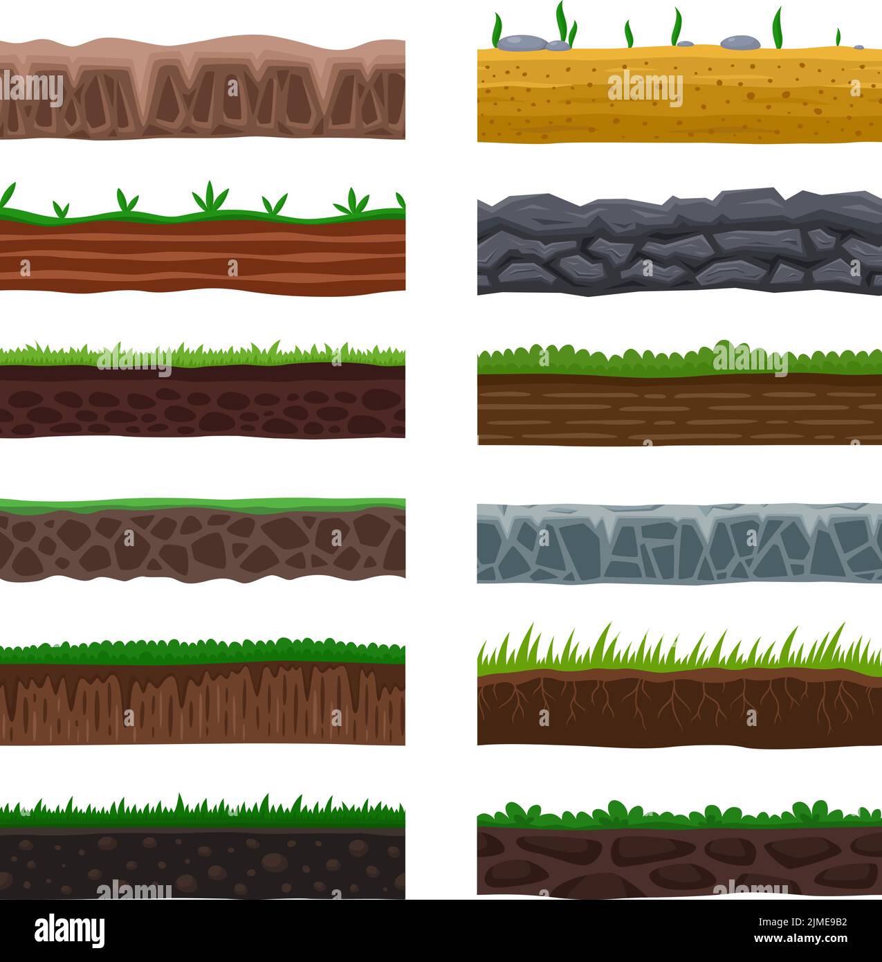 Desert road textures Stock Vector Images - Alamy